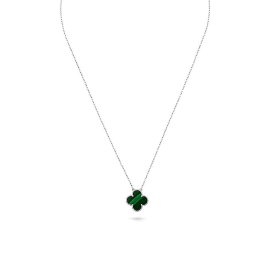 18K Gold Plated Clover Necklace – Ermoleve